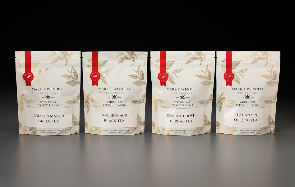 Biodegradable Whole Leaf Flavored Teas & Tisane Teabags